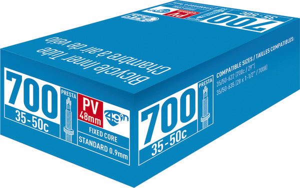 49N 700c x 23c-28c 48mm Presta Valve Inner Tube – 360 Bikes 'n Boards
