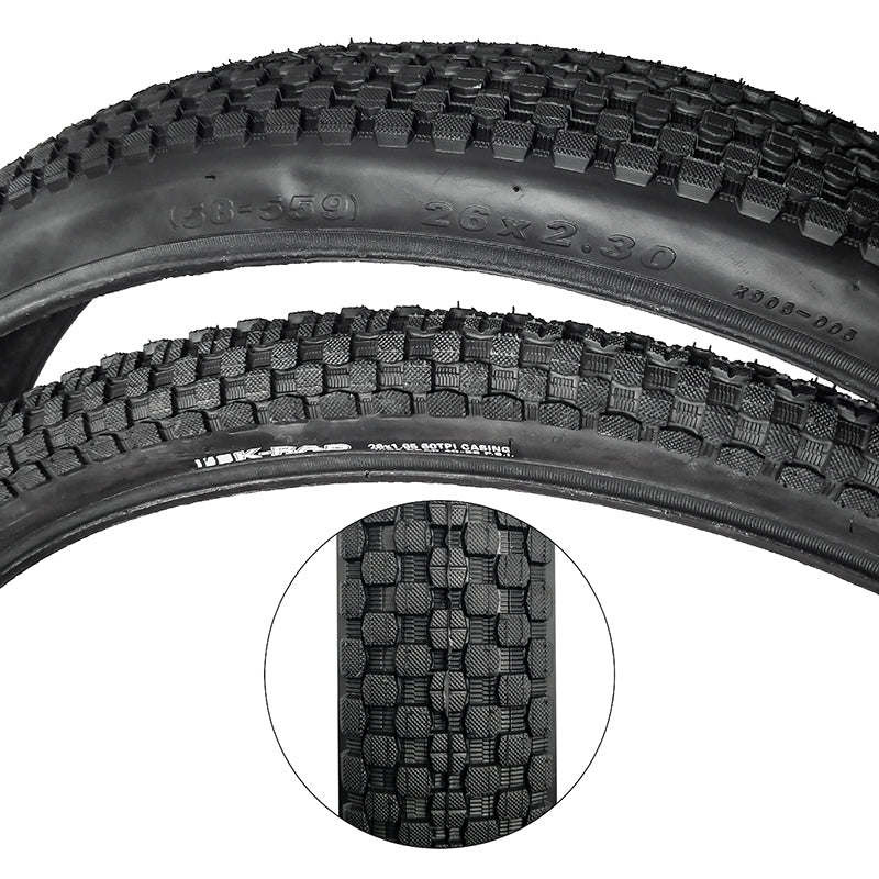 Kenda K-Rad 26 x 1.95 Wire Tire – 360 Bikes 'n Boards