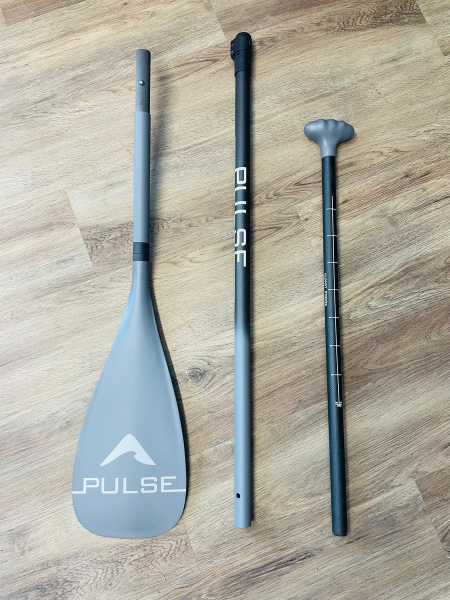 Pulse 3 Piece SUP Carbon Adjustable Paddle – 360 Bikes 'n Boards