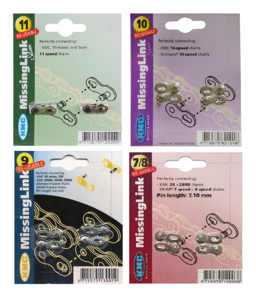 KMC Missing Link Bicycle Chain Links – 360 Bikes 'n Boards