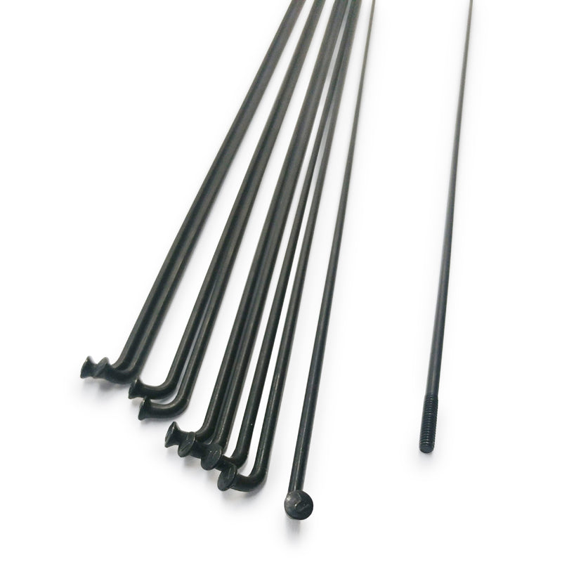 Pillar Racing Spoke 266mm - Black and Silver Nipples – 360 Bikes 'n Boards