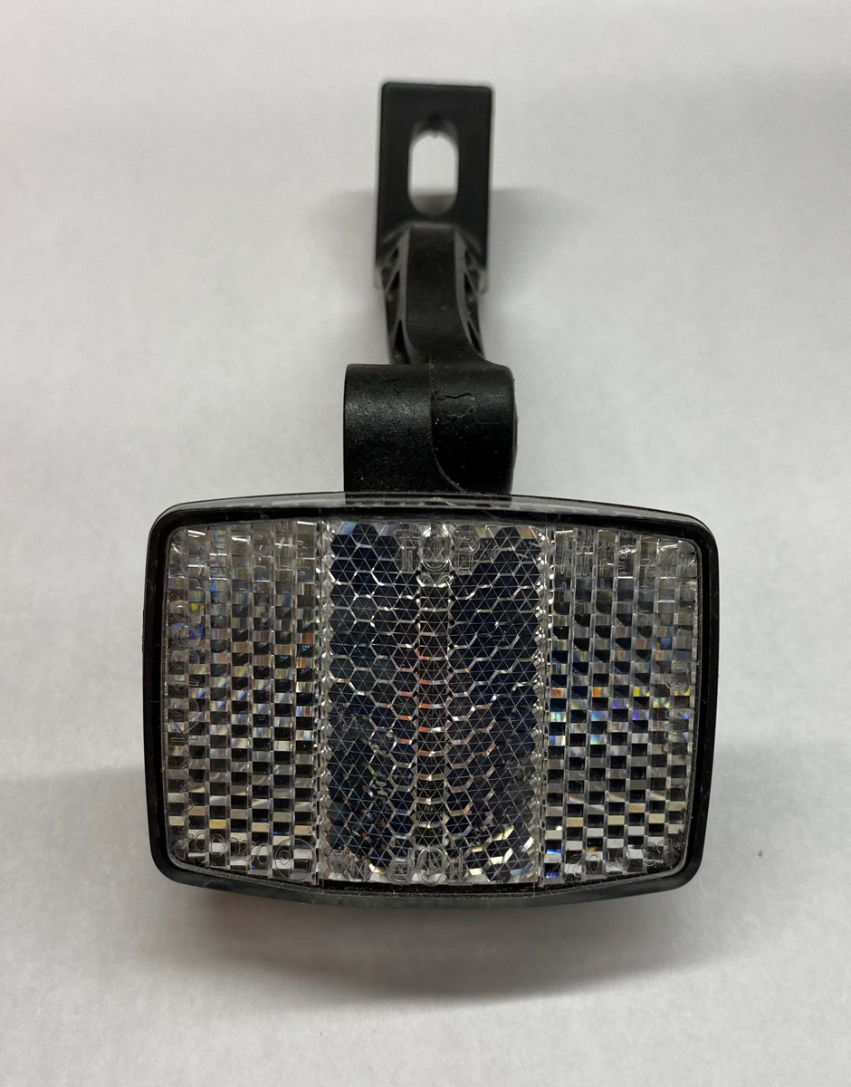 Front Bicycle Reflector With Bracket – 360 Bikes 'n Boards