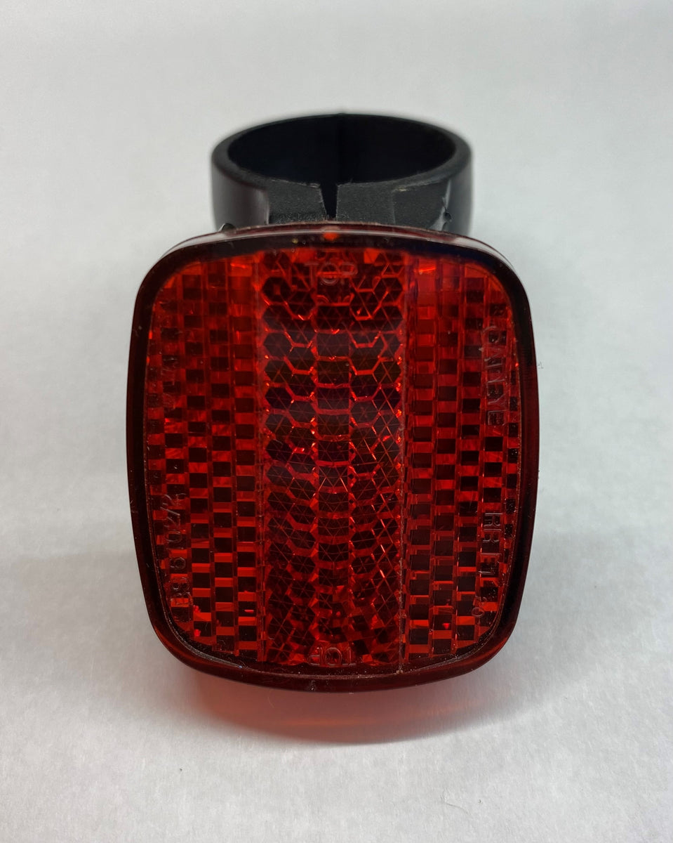 Rear Bicycle Reflector With Bracket – 360 Bikes 'n Boards